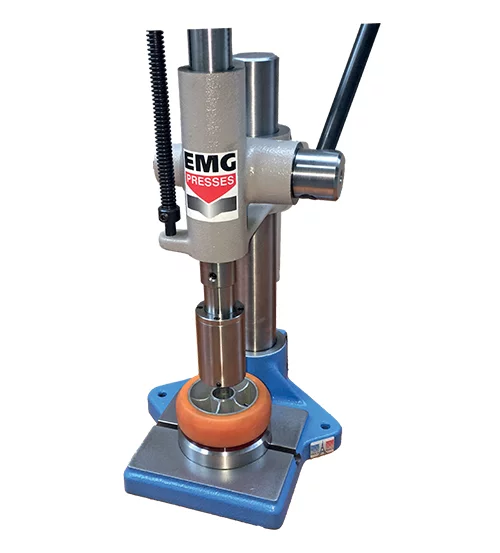 Customized EMG manual presses for specific industry needs