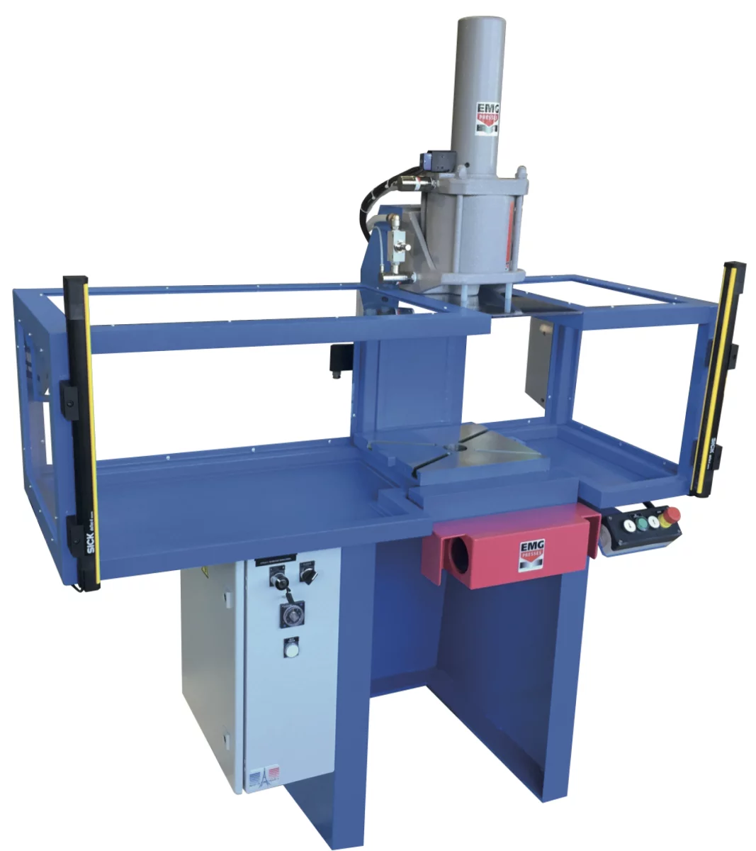 Pneumatic presses - Special executions