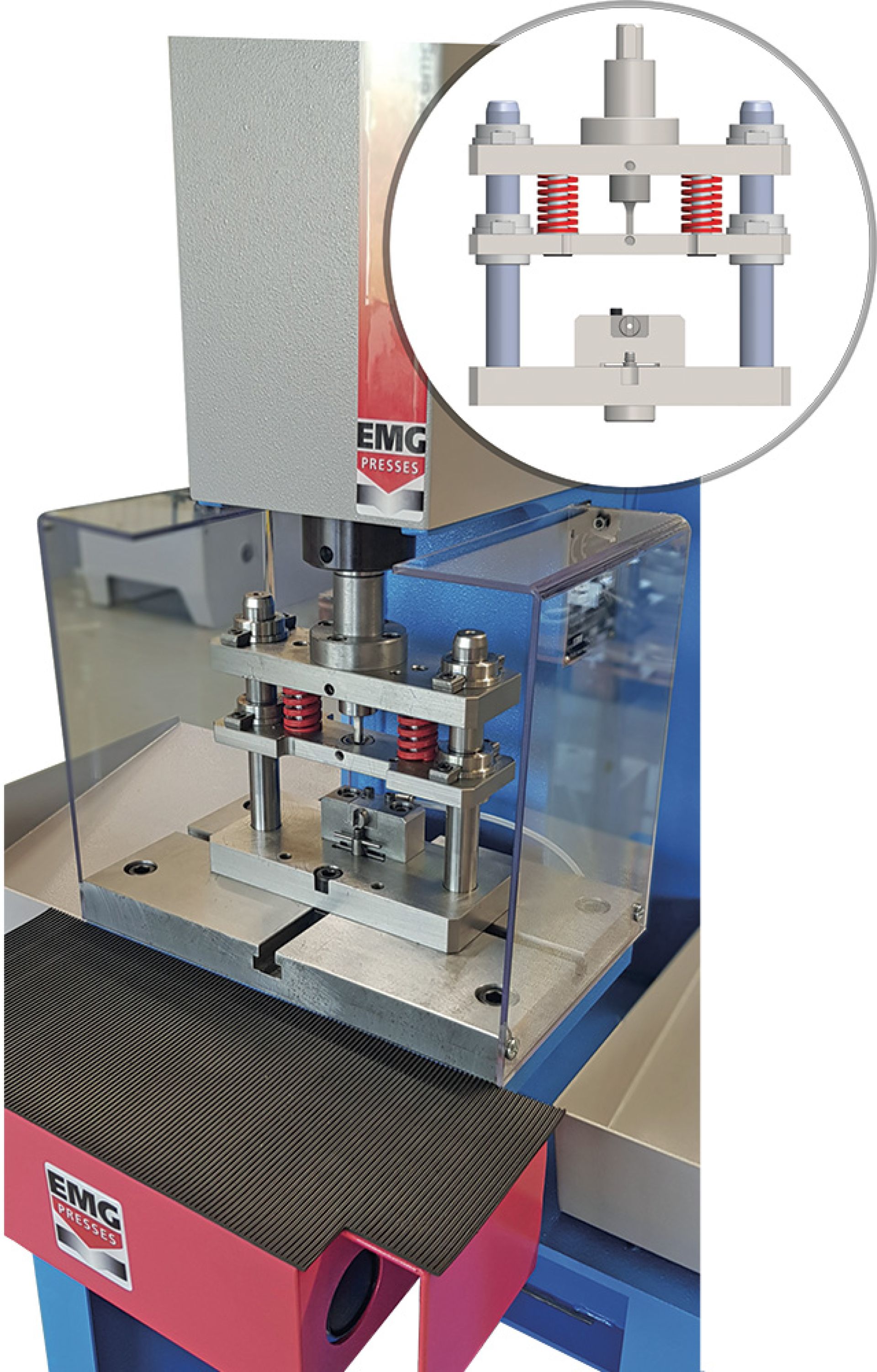 Pneumatic presses - Special executions